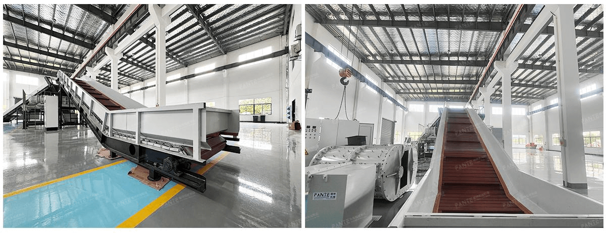 Chain Conveyor | RDF Machine | Tire Recycling Machine